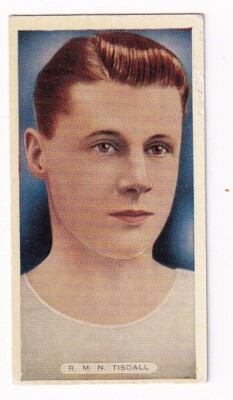 Vintage BOB TISDALL 1935 Sports Card Olympic Gold Medalist Hurdles ...