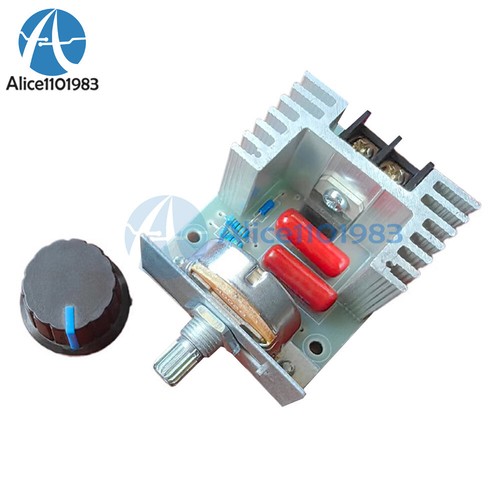 AC220V 2000W SCR High Power Voltage Regulator Module Speed Temp Control ...