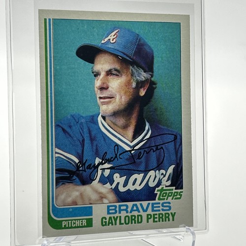 1982 Topps Gaylord Perry Baseball Card #115 NM-Mint FREE SHIPPING | eBay