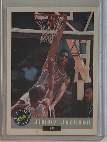 1992 Classic Draft Picks #31 Jimmy Jackson Ohio State Buckeyes ...