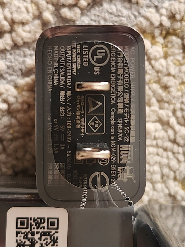 Motorola USB Travel Turbo Power Charger Adapter 15W USB C Cable ...