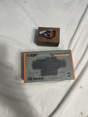 Primary Arms Prism 3x Gen III & Swampfox Justice 3 MOA Red Dot Sight w/ Adapters | eBay