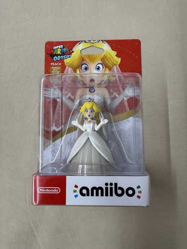 Nintendo Amiibo Super mario Odyssey Peach Mariage Wedding | eBay