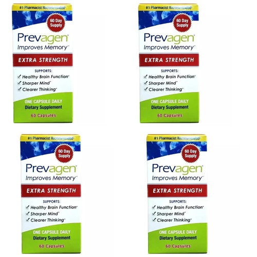 PREVAGEN EXTRA STRENGTH 20mg - 60 CT - (4 PACKS) - SEALED | eBay