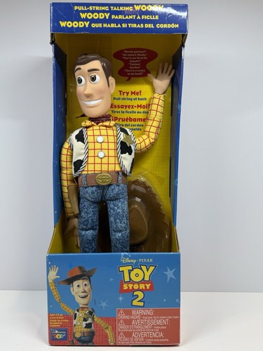 Disney Think Way Toys Toy Story 2 Talking Woody Figure 16 Inches Tall ...