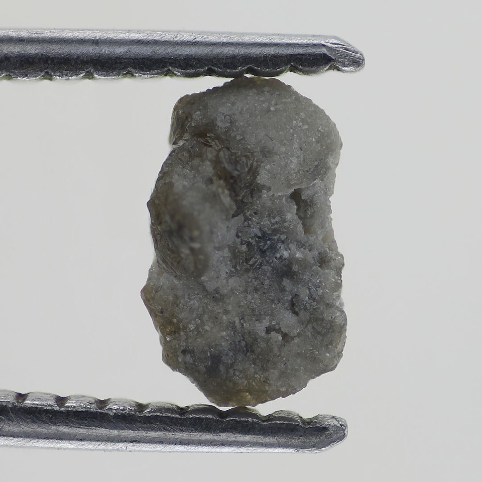 Raw 1.06 Carat Loose Natural Grayish Fancy Rough Diamond For Jewellery ...
