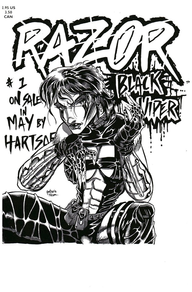 London Night Studios Razor Comic Book #5 (1st Series, 1994) High Grade ...