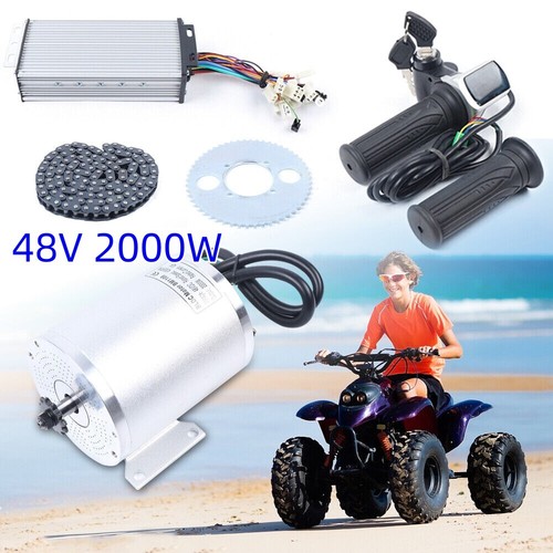 48V 2000W Electric Brushless Motor Conversion Kit For DIY Ebike Scooter ...