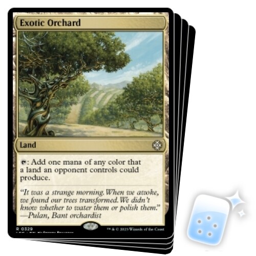 Exotic Orchard X4 M/NM Magic MTG The Lost Caverns Of Ixalan: Commander ...