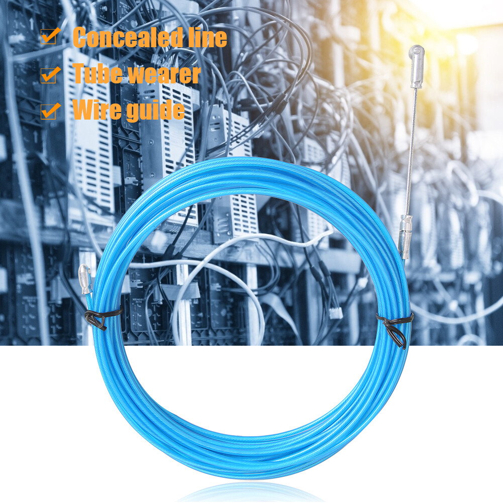 Electrician Conduit Ducting Cable Puller Wheel Pushing Rope Line Clip ...