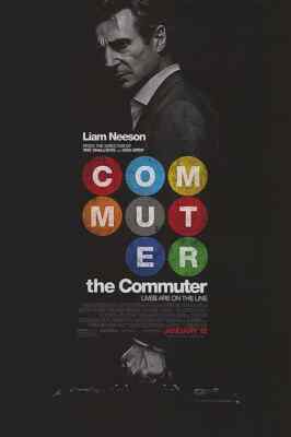 NEW!! THE COMMUTER MOVIE POSTER DS ORIGINAL FINAL 27x40 LIAM NEESON ...