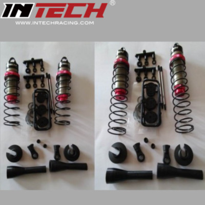 INTECH Racing 300111-2 Complete Front & Rear Shock Set (2) ERSC-10 BR-6 ...