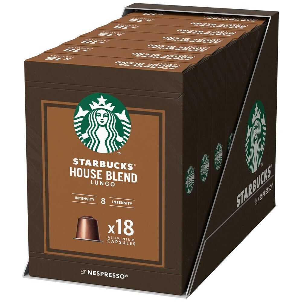 Starbucks by Nespresso capsules House Blend 120 Capsules for sale ...