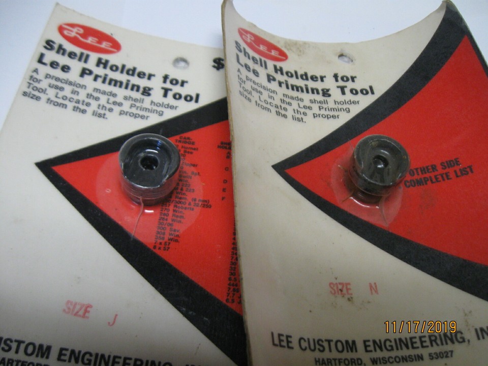 Scarce Shellholders Rods & Springs Lee Old Style Hand Priming Tool ...