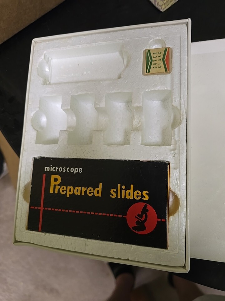 Vintage Kmart Focal Microscope Set Prepared Slides ~ Incomplete | eBay