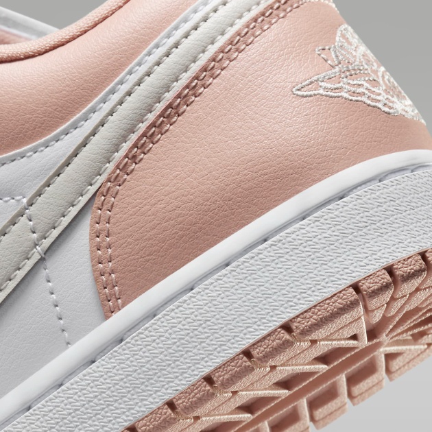 Nike Women's Air Jordan 1 Low 'White/Particle Beige' (DC0774-120 ...