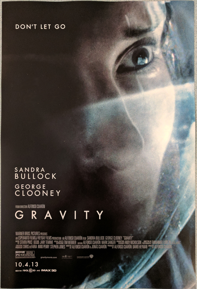 Gravity Imax Poster