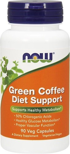 Now Foods - Green Coffee Diet Support 90 Capsules Supports Healthy ...