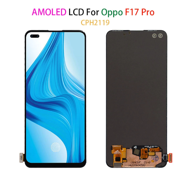 OEM For OPPO F17 Pro CPH2119 6.43" LCD Display Screen Touch Digitizer ...