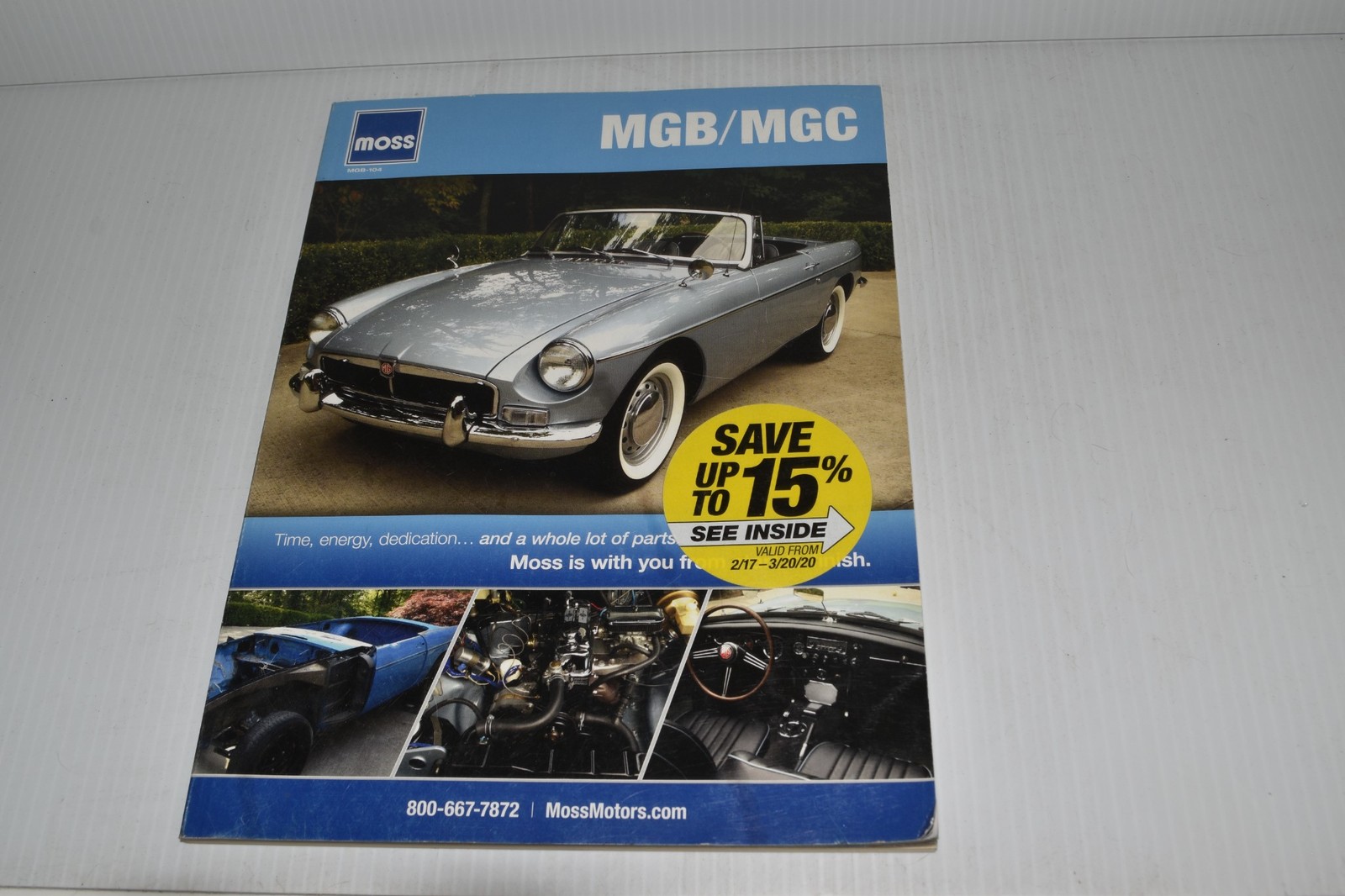 *LL* MOSS MGB/MGC MGB-104 PARTS CATALOG (BSP113) | eBay