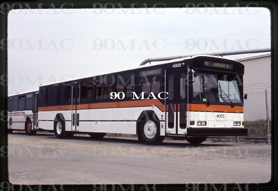 OC TRANSIT DISTRICT-OCTD GILLIG Bus #4005. Original Slide 1983. FACTORY ...