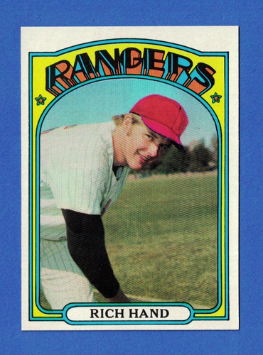 1972 Topps #317 Rich Hand NM-MT Texas Rangers | eBay