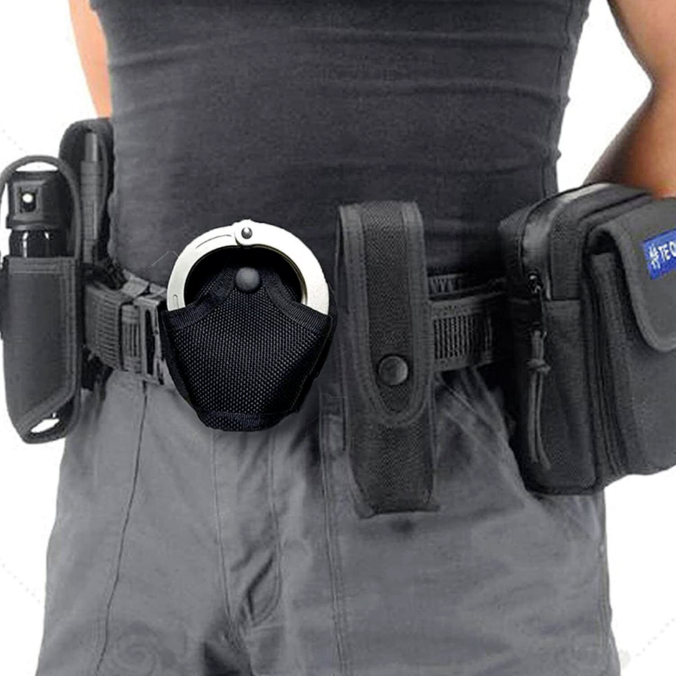 Tactical Handcuffs Case Police Holster Molle Pouch Nylon Holder ...