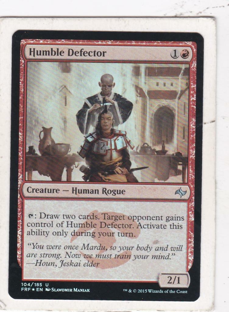 Magic: MTG: Fate Reforged: Humble Defector | eBay