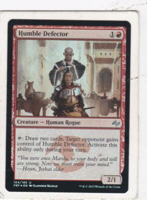 Magic: MTG: Fate Reforged: Humble Defector | eBay