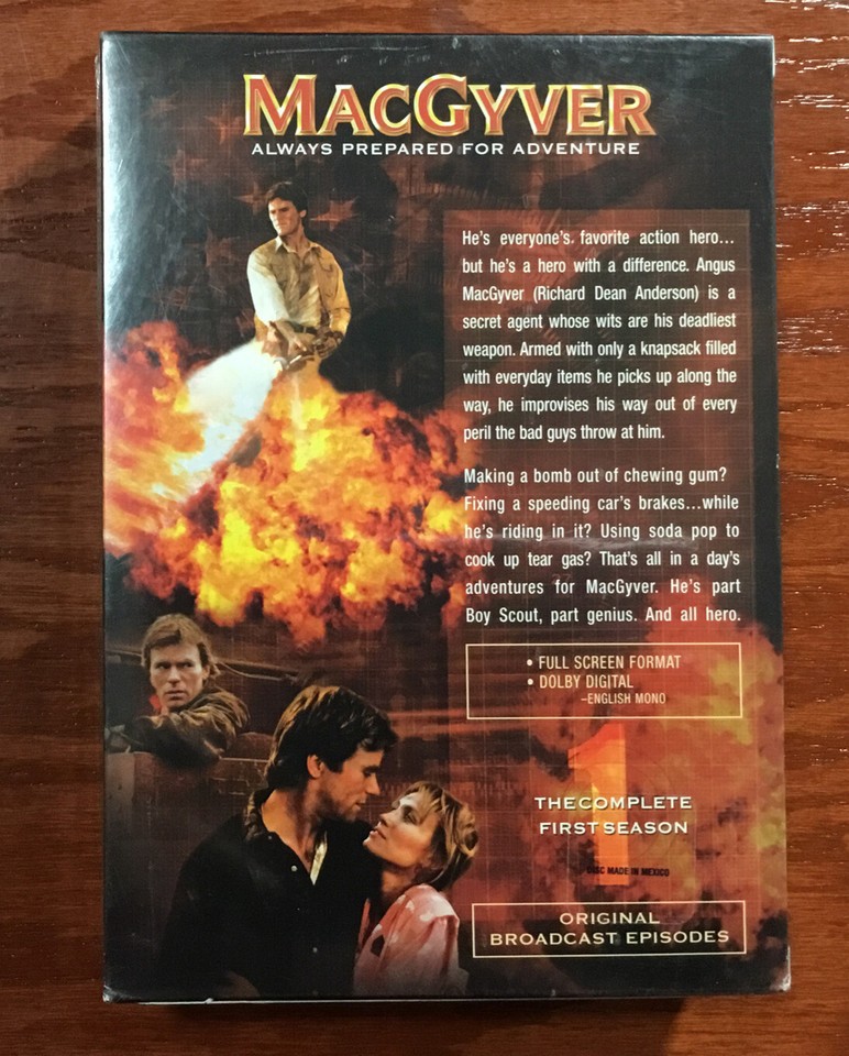 MacGyver : The Complete First Season (DVD, 1985) 97360405446| eBay