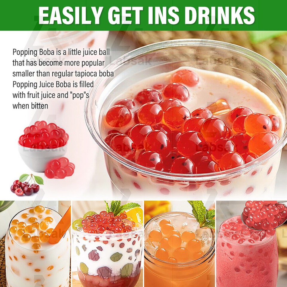 35KG/H Commercial Popping Boba Making Machine Pearl Bubble Maker ...