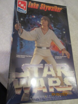 AMT/ERTL STAR WARS LUKE SKYWALKER FACTORY SEALED Kit 1995 Collector ...