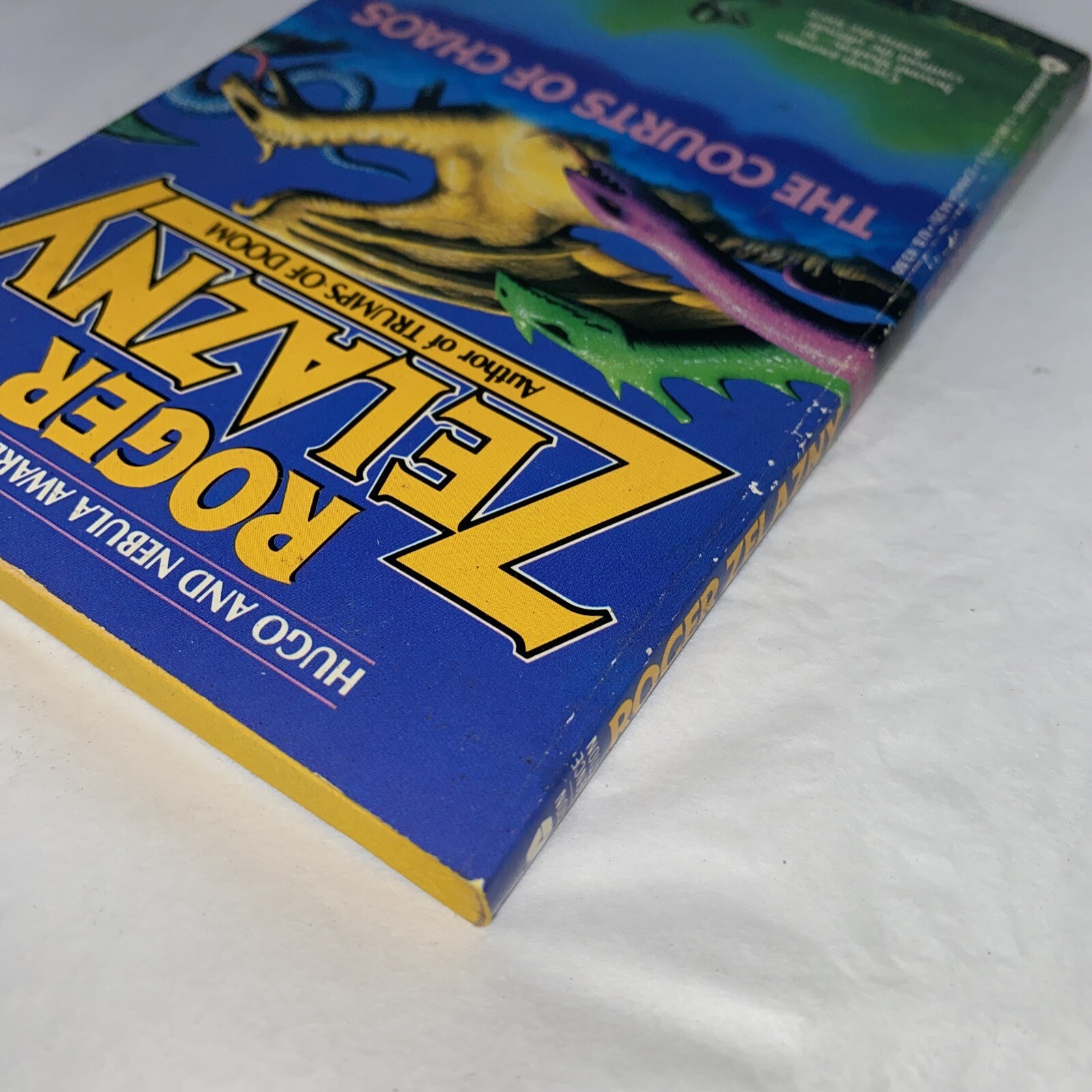 1979 THE COURTS OF CHAOS Amber Series Roger Zelazny Avon Sci Fi ...