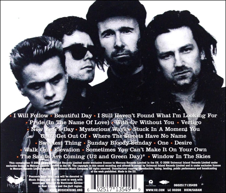 U2 * 18 Greatest Hits (plus 1) * New CD * All Original Recordings * NEW ...