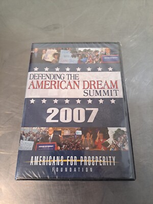 Defending The American Dream Summit 2007 DVD Americans For Prosperity ...