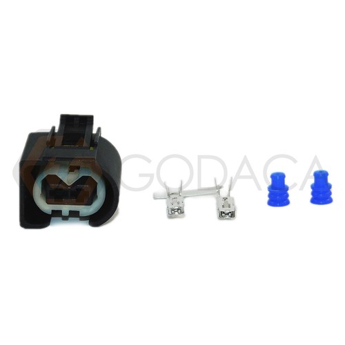 1x Connector 2 pin 2-way Mercedes Benz CPS A 168 545 30 28 w/out wire ...