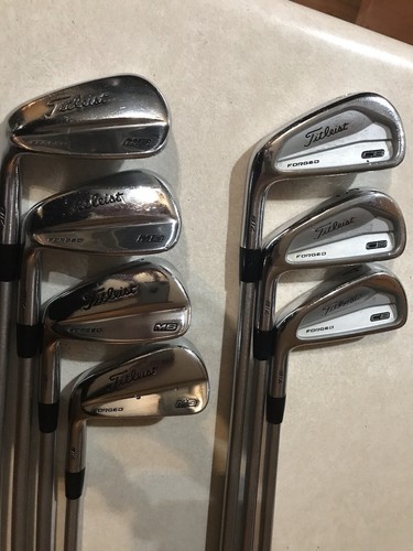 Left Handed Titleist 718 MB/CB Iron Set Stiff | eBay