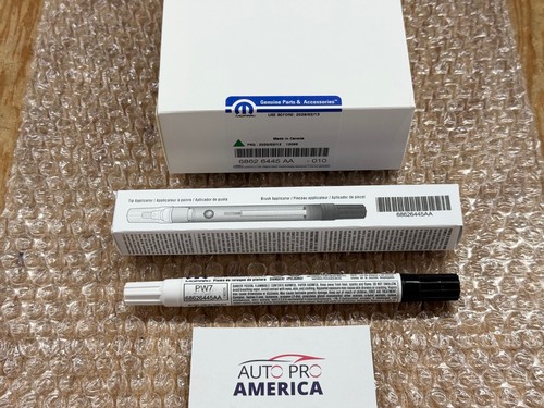 Jeep Dodge Ram Chrysler BRIGHT WHITE (PW7) Touch Up Paint MOPAR OEM ...
