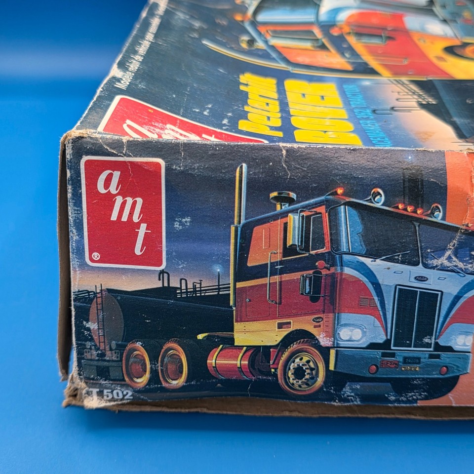 Amt Peterbuilt Cabover Pacemaker 352 Tractor Vintage Model kit 1/25 ...