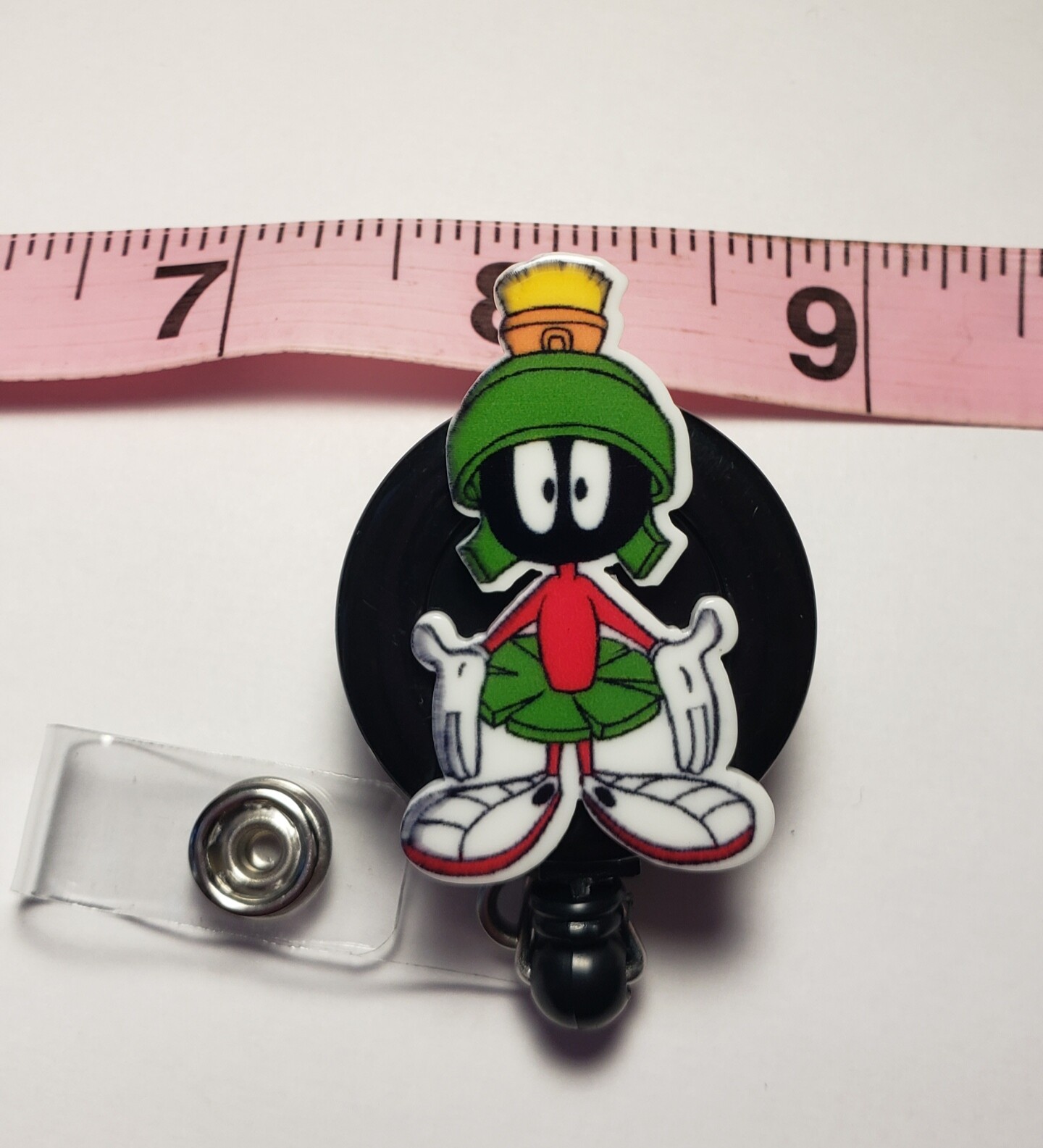 MARVIN THE MARTIAN, ALIEN, Badge Reel, Teacher, Nurse, ID Badge, CUTE ...