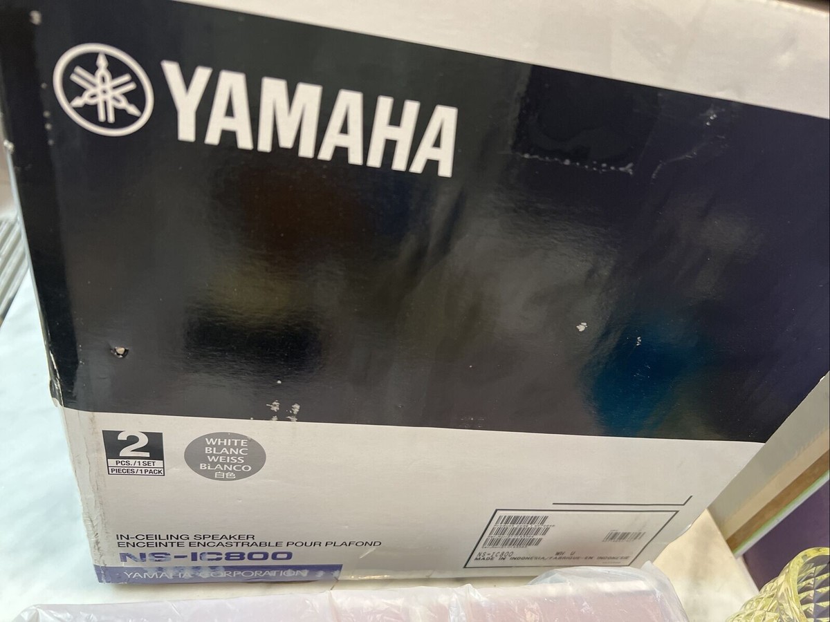 Yamaha Ns Ic800 8 In Ceiling Speaker Pair White | Shelly Lighting