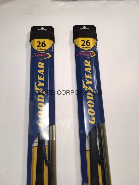 Goodyear Hybrid Wiper Blade 26 Inch 645mm 770-26 Rubber Squeegee Single ...