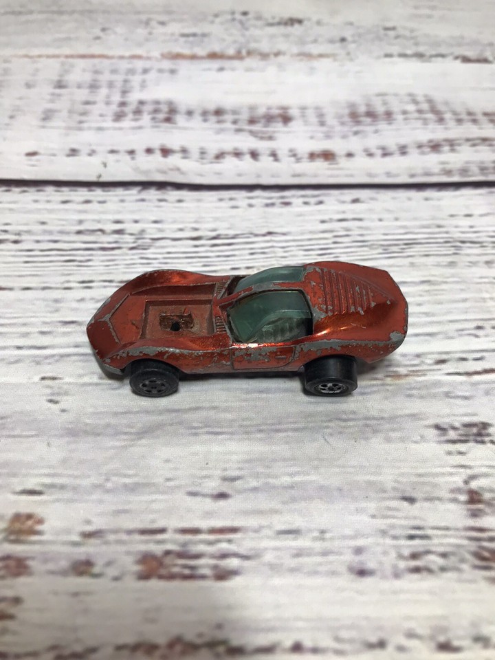 Vintage Topper Johnny Lightning Vicious Vette Red Corvette Diecast | eBay