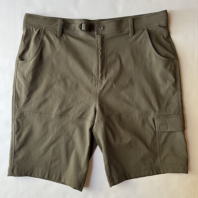 Gerry Khaki Belted Shorts Men’s Size 38 Cargo Shorts 10” Inseam EUC | eBay