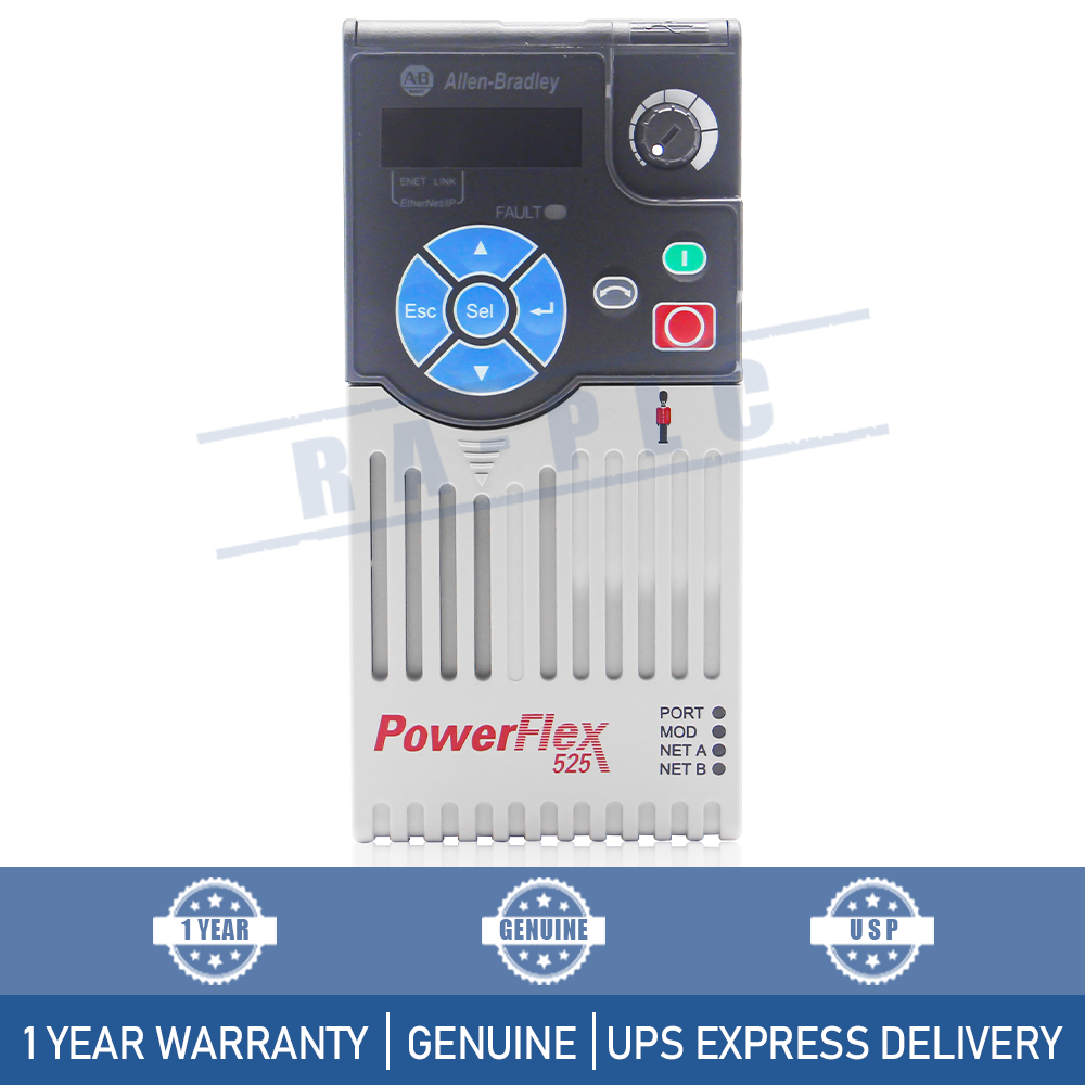 New 25B-D1P4N104 Allen-Bradley PowerFlex 525 0.4kW (0.5Hp) AC Drive | eBay