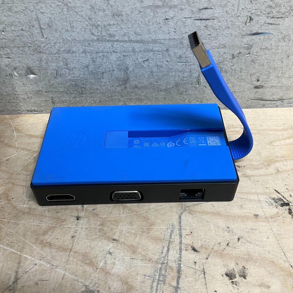 HP Travel Dock USB-C HP P/N: 839032-001 HP SPS: 844550-001 (CB7) | eBay
