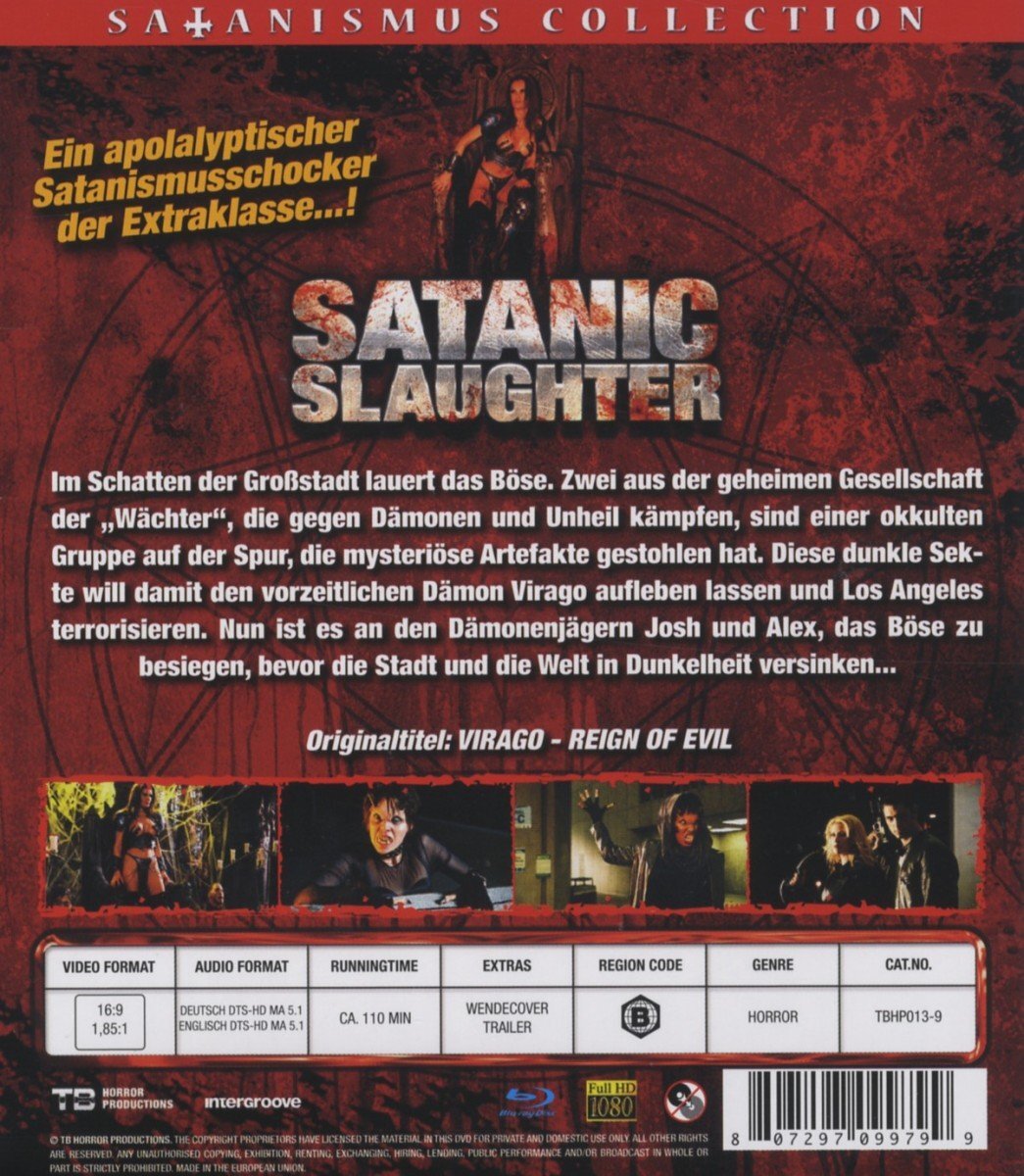 Satanic Slaughter - Blu Ray Disc Horror English Film for sale online | eBay