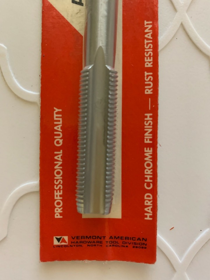 Vermont American Tap and Die Vintage Threading Tools Hard Chrome Finish ...