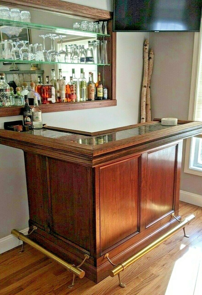 2" OD Bar Foot Rail Rest Kits - Choose Finish Bracket Rail Length-2ft ...