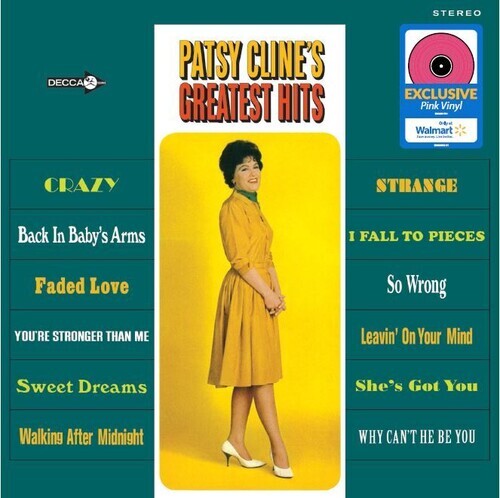 Patsy Cline - 12 Greatest Hits (Indie Exclusive) [Pink LP] [New Vinyl ...